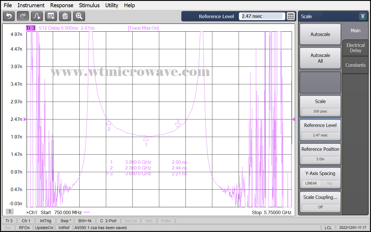 2000-4000MHz Interdigital Band Pass Filter_WT Microwave INC. RF ...